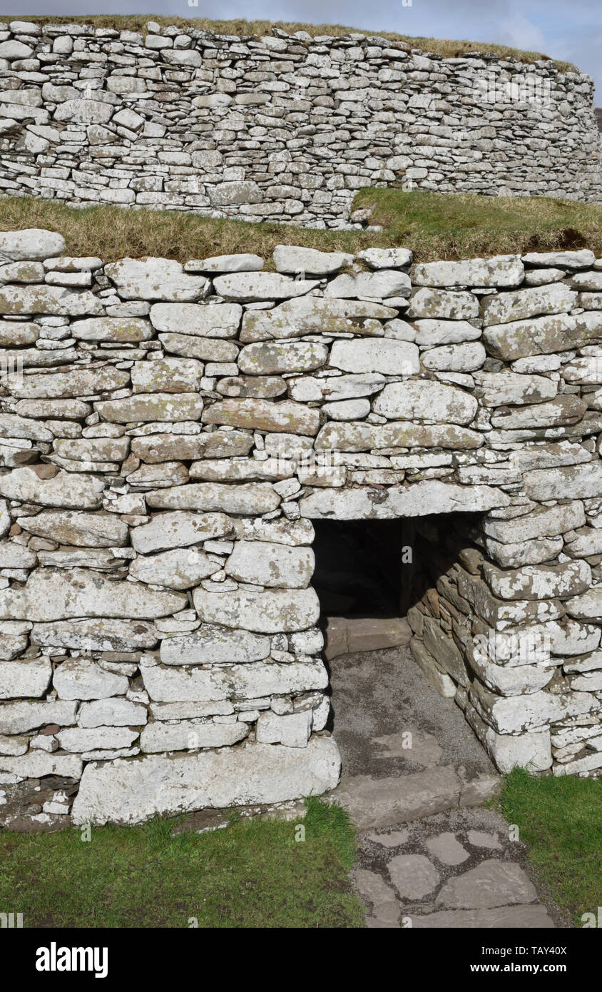 Clickimin Broch, Lerwick, Shetland, Scotland, UK Stock Photo - Alamy
