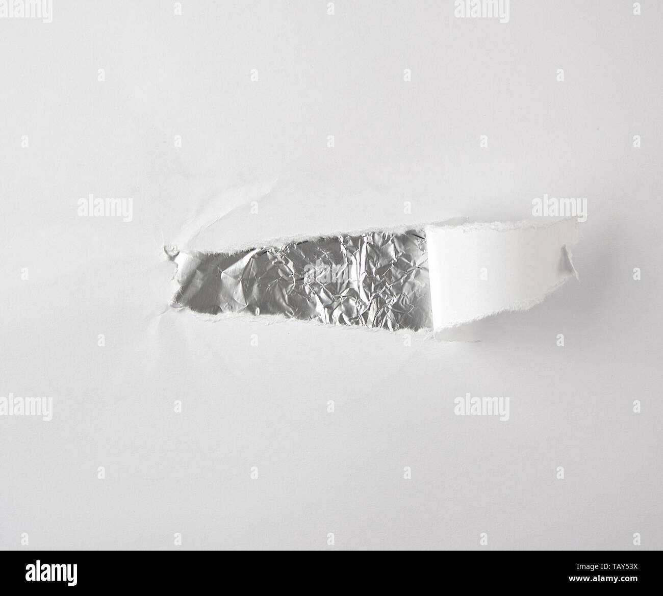 Closeup paper sheet closed hi-res stock photography and images - Alamy