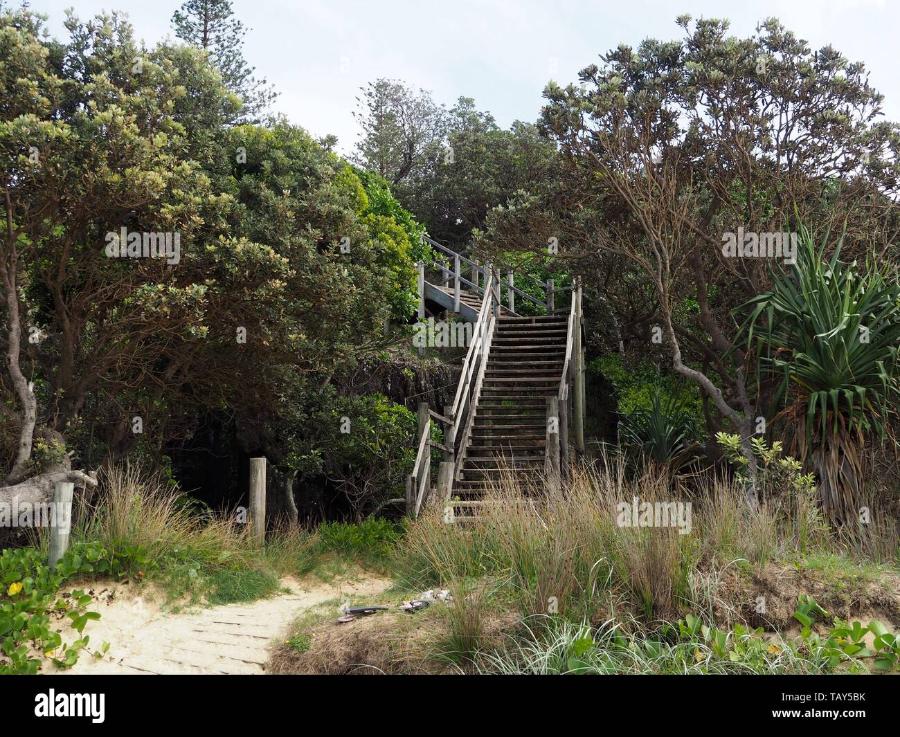 Wooden Steps Down To Beach High Resolution Stock Photography and Images ...