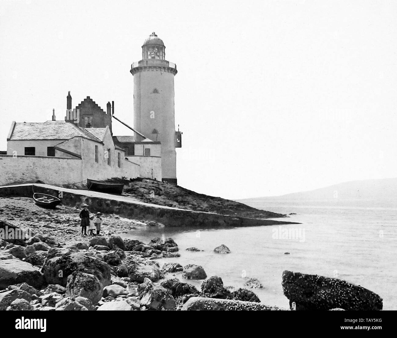 Cloch lighthouse hi-res stock photography and images - Alamy