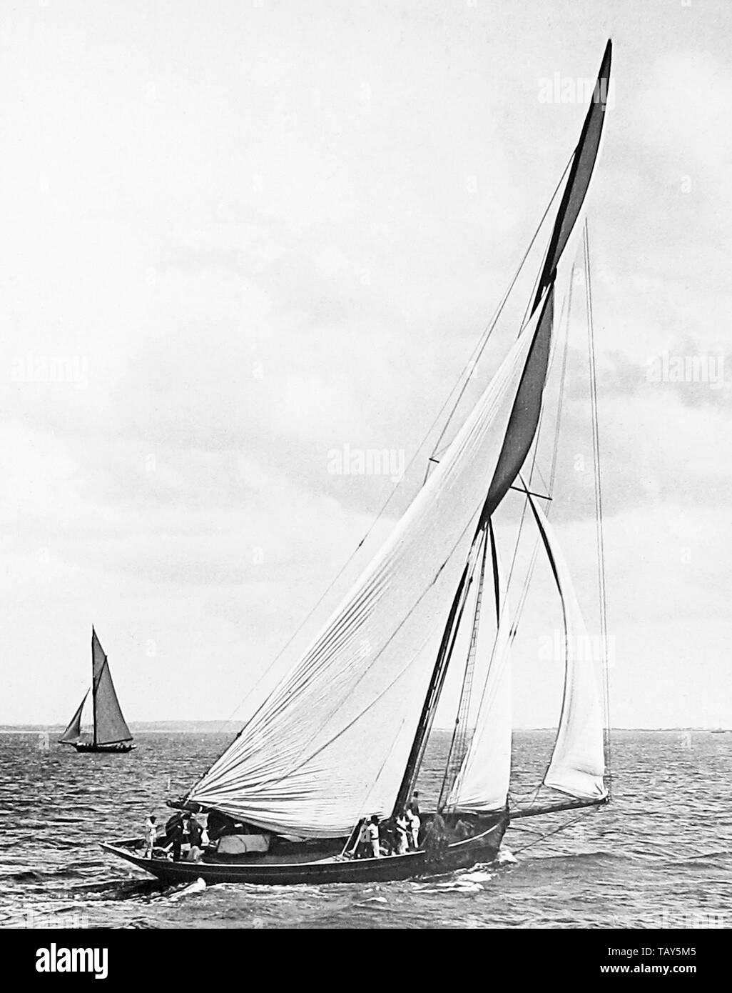 Irex Racing Yacht Stock Photo - Alamy