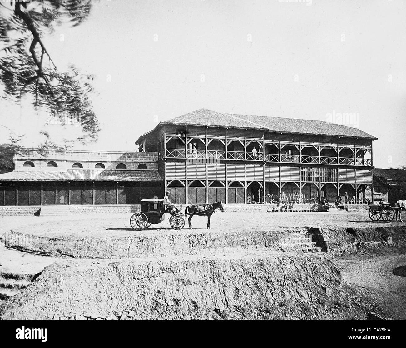 Poona Hospital, India Stock Photo - Alamy