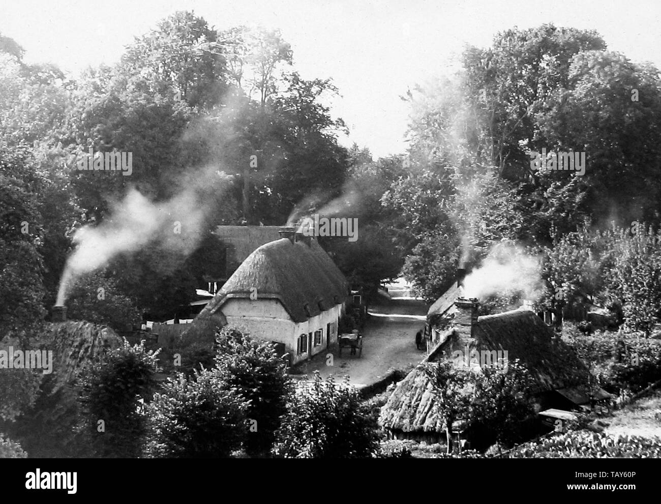 Wherwell in Hampshire Stock Photo - Alamy