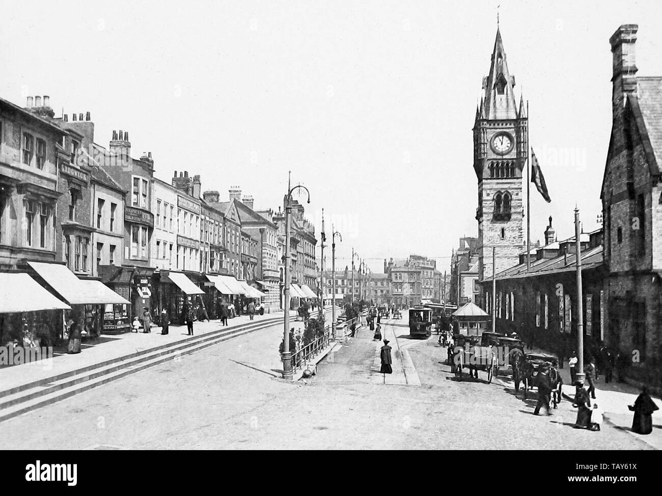 High row darlington Black and White Stock Photos & Images - Alamy