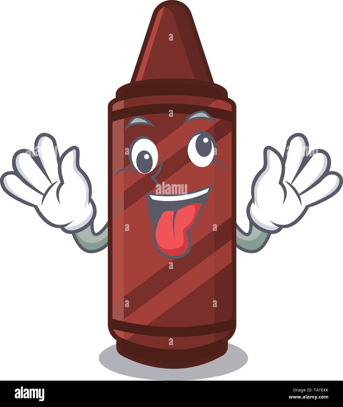 Brown Crayon Clip Art