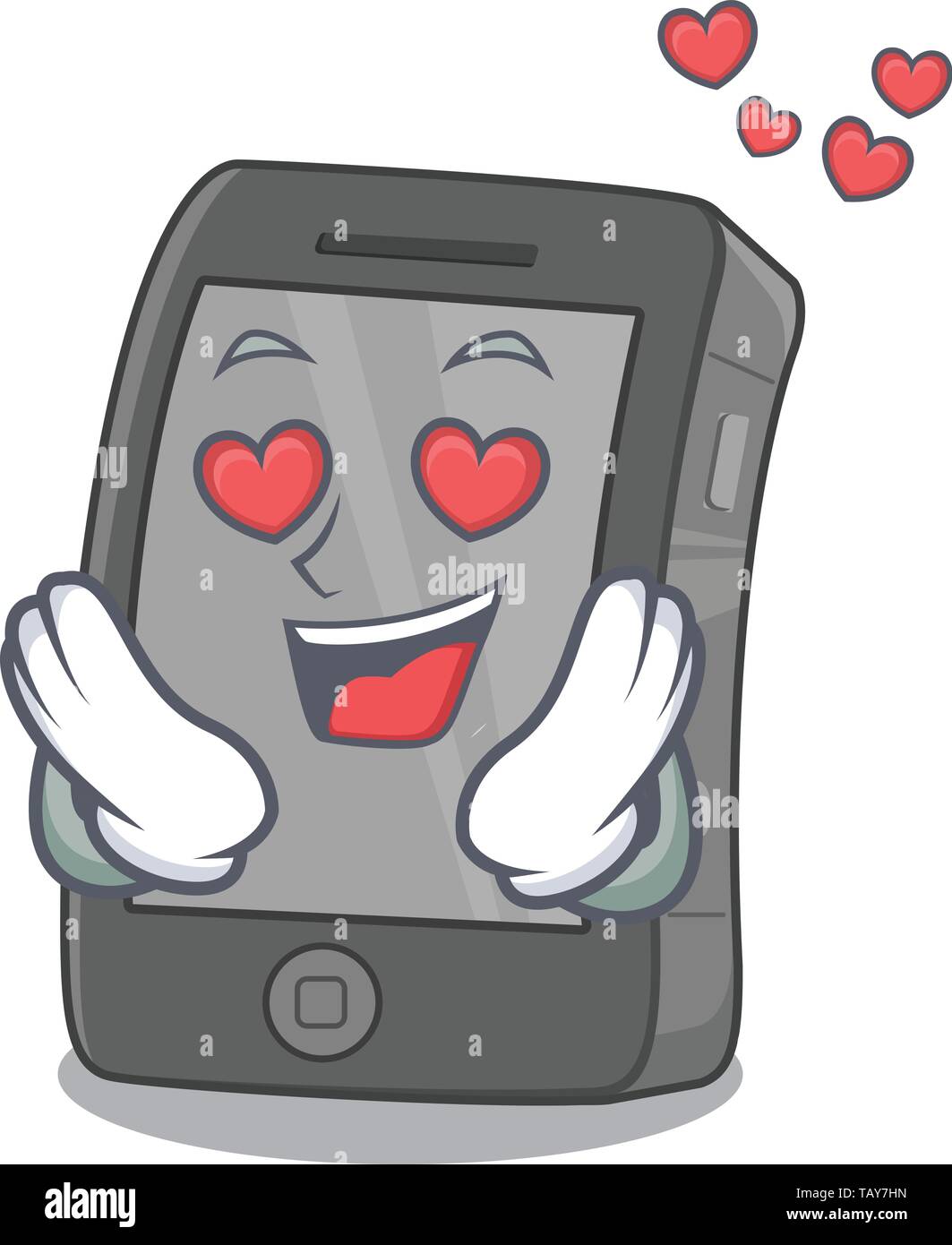 Ipad isolated table Stock Vector Images - Alamy