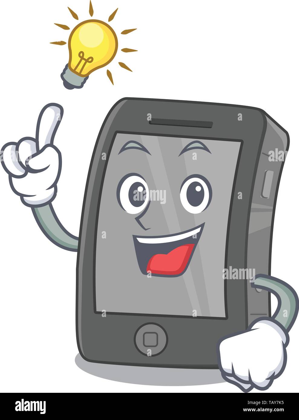 Have an idea ipad in the a cartoon shape Stock Vector Image & Art - Alamy