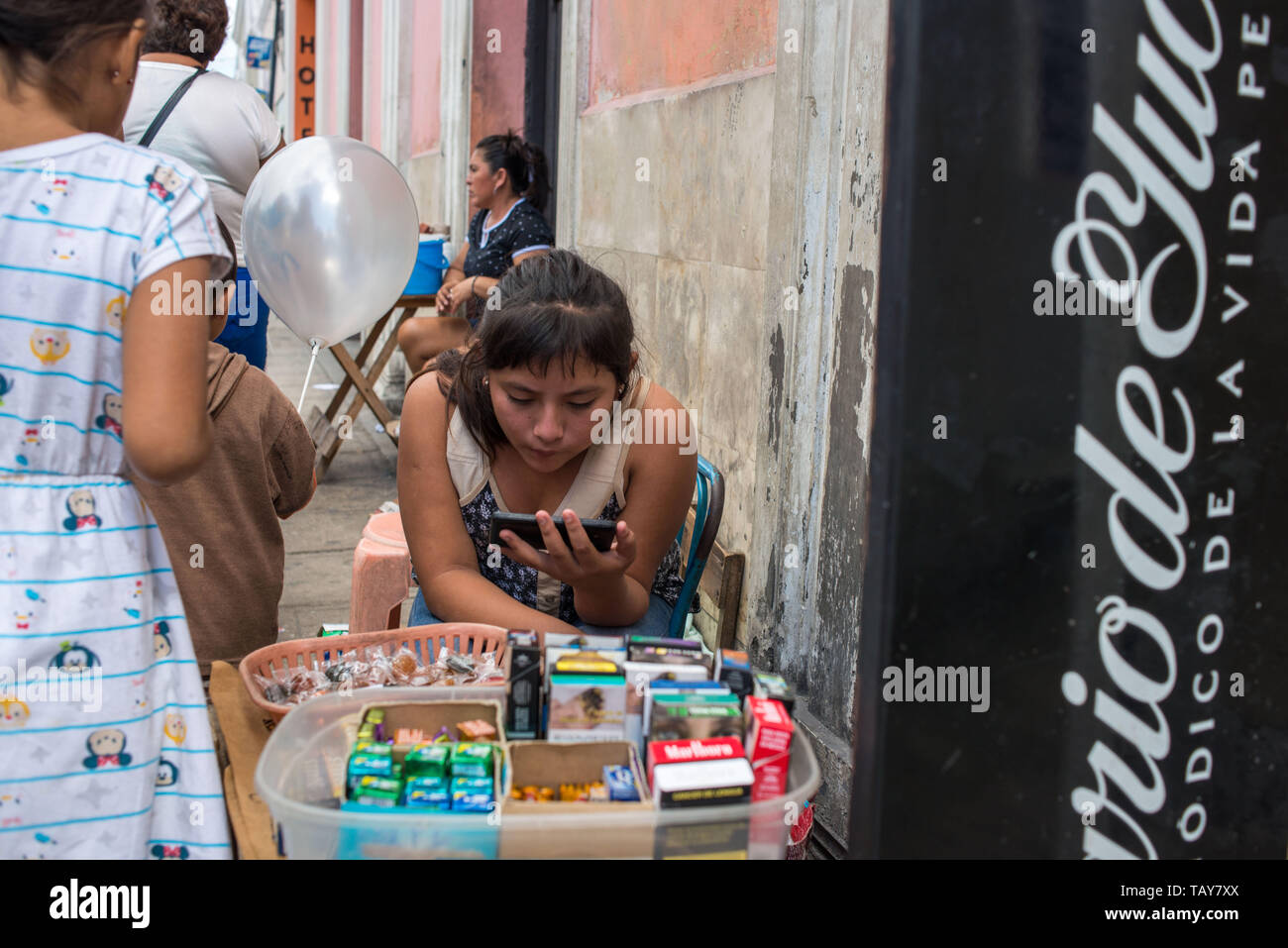 Mexico city street life hi-res stock photography and images - Alamy