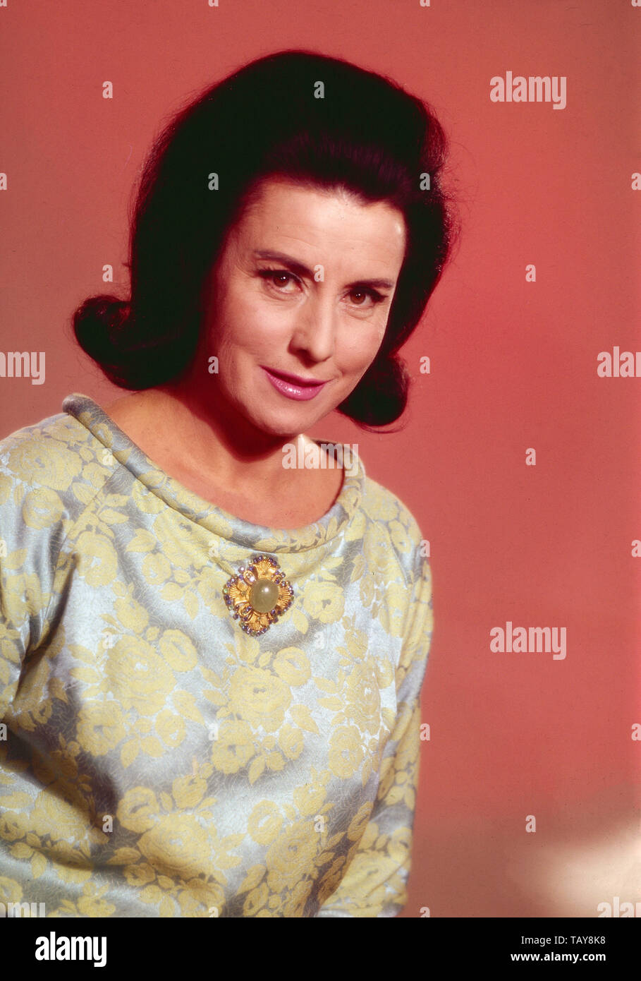 Lisa della Casa, Schweizer Opernsängerin, Deutschland 1960er Jahre ...