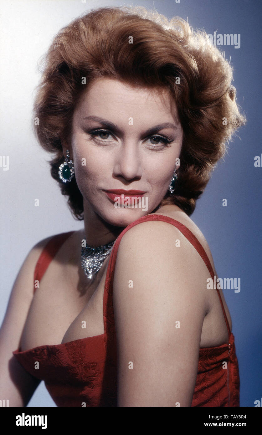 Linda Christian, mexikanisch-amerikanische Schauspielerin, Deutschland ...