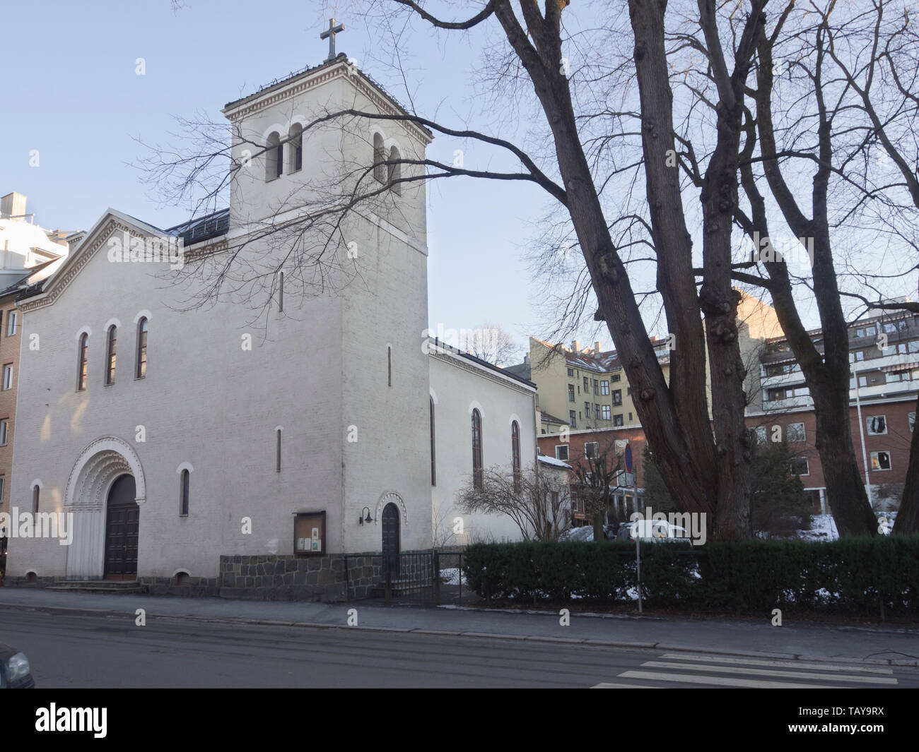 Norwegian catholic church hi-res stock photography and images - Alamy