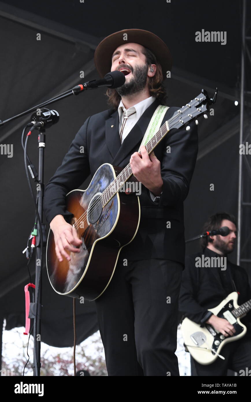 Singer, songwriter and guitarist Ben Schneider is shown performing on ...