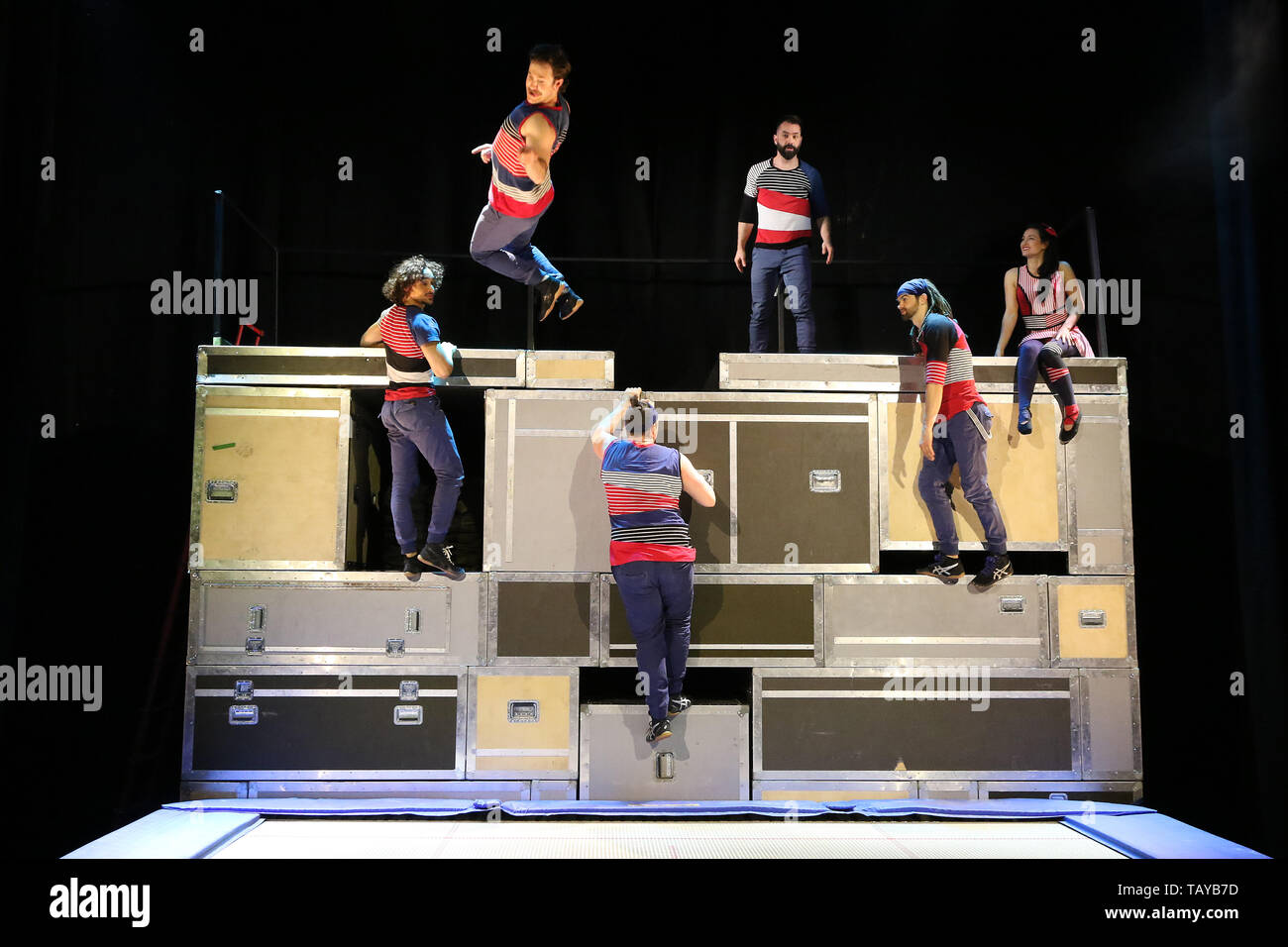 Transit, the gravity-defying show from the Quebequois circus performers ...