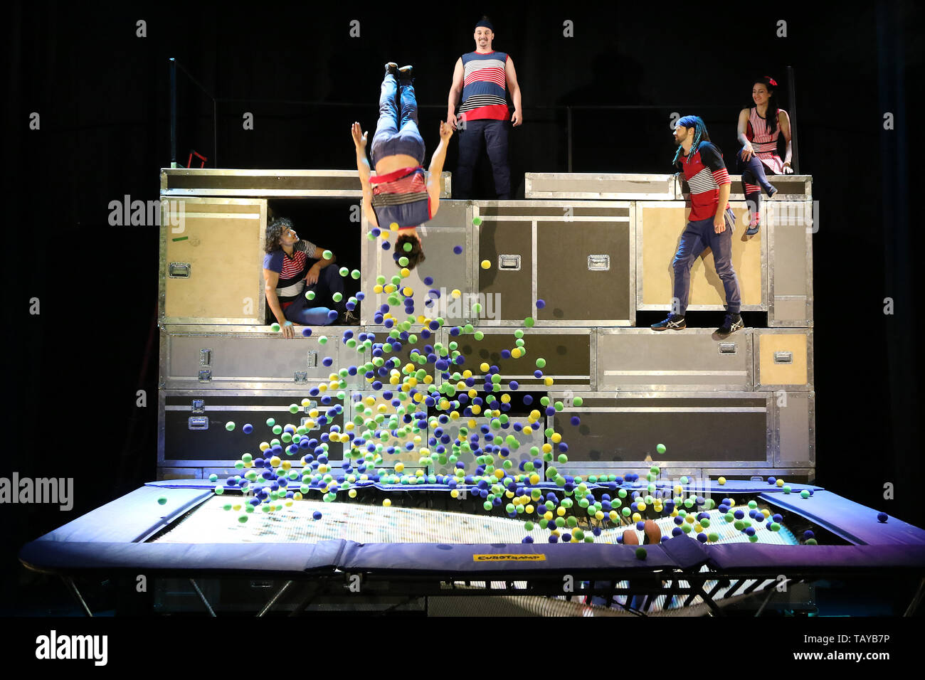 Transit, the gravity-defying show from the Quebequois circus performers ...