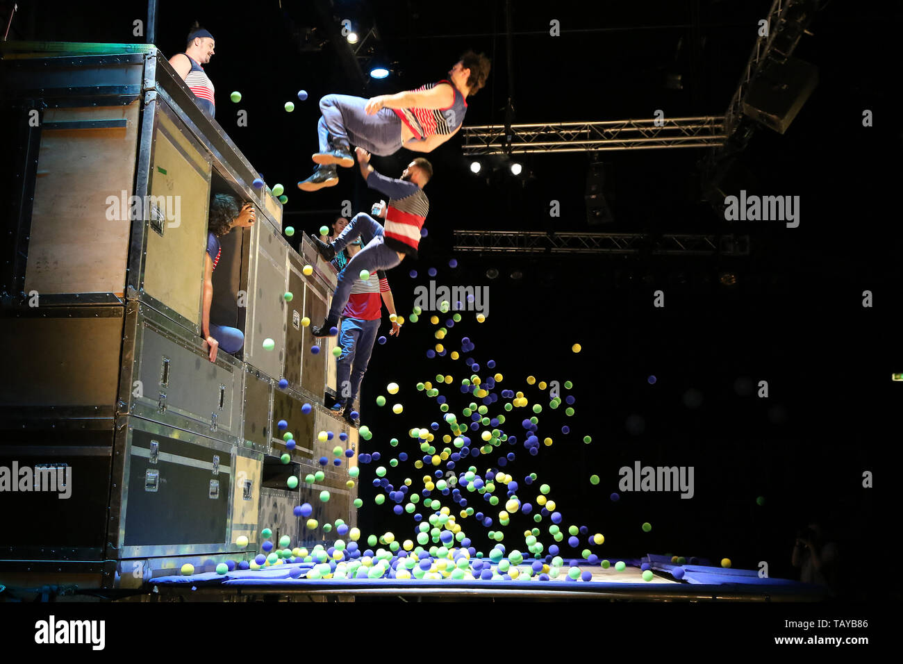 Transit, the gravity-defying show from the Quebequois circus performers ...