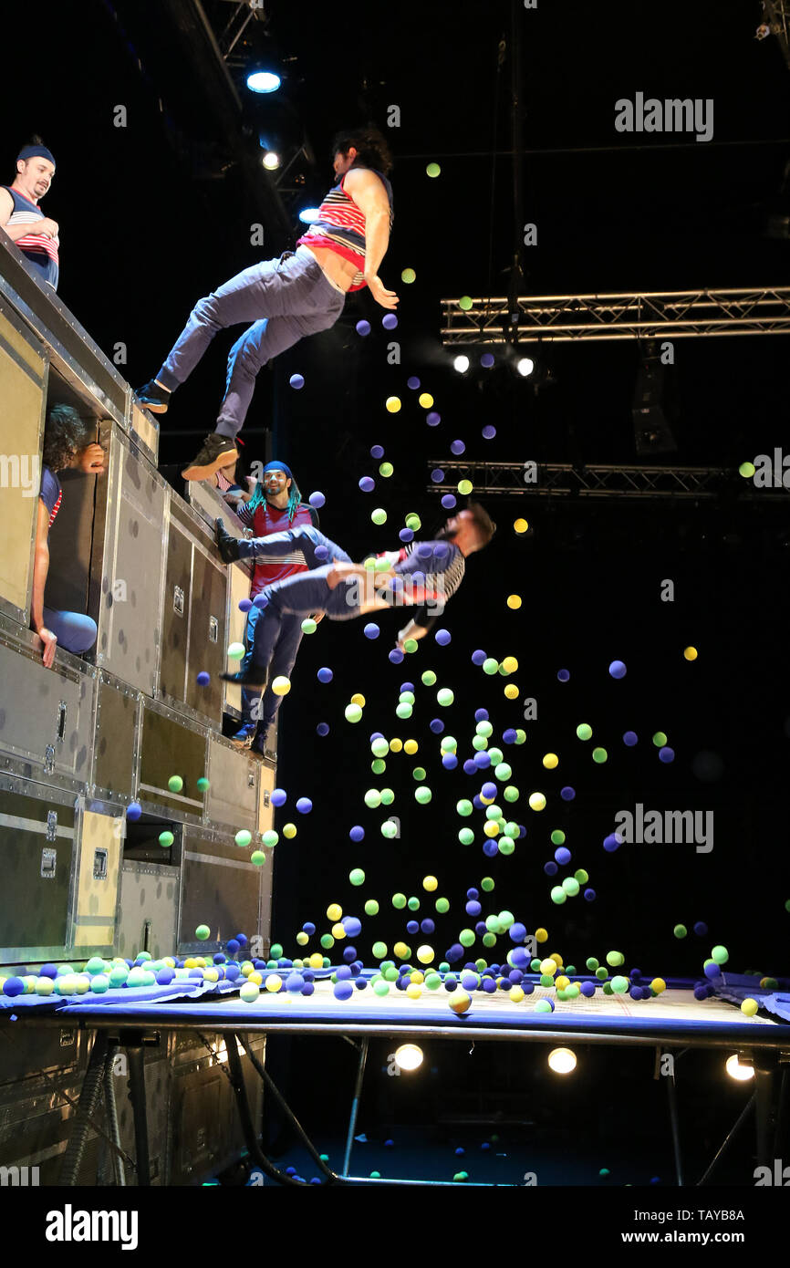 Transit, the gravity-defying show from the Quebequois circus performers ...