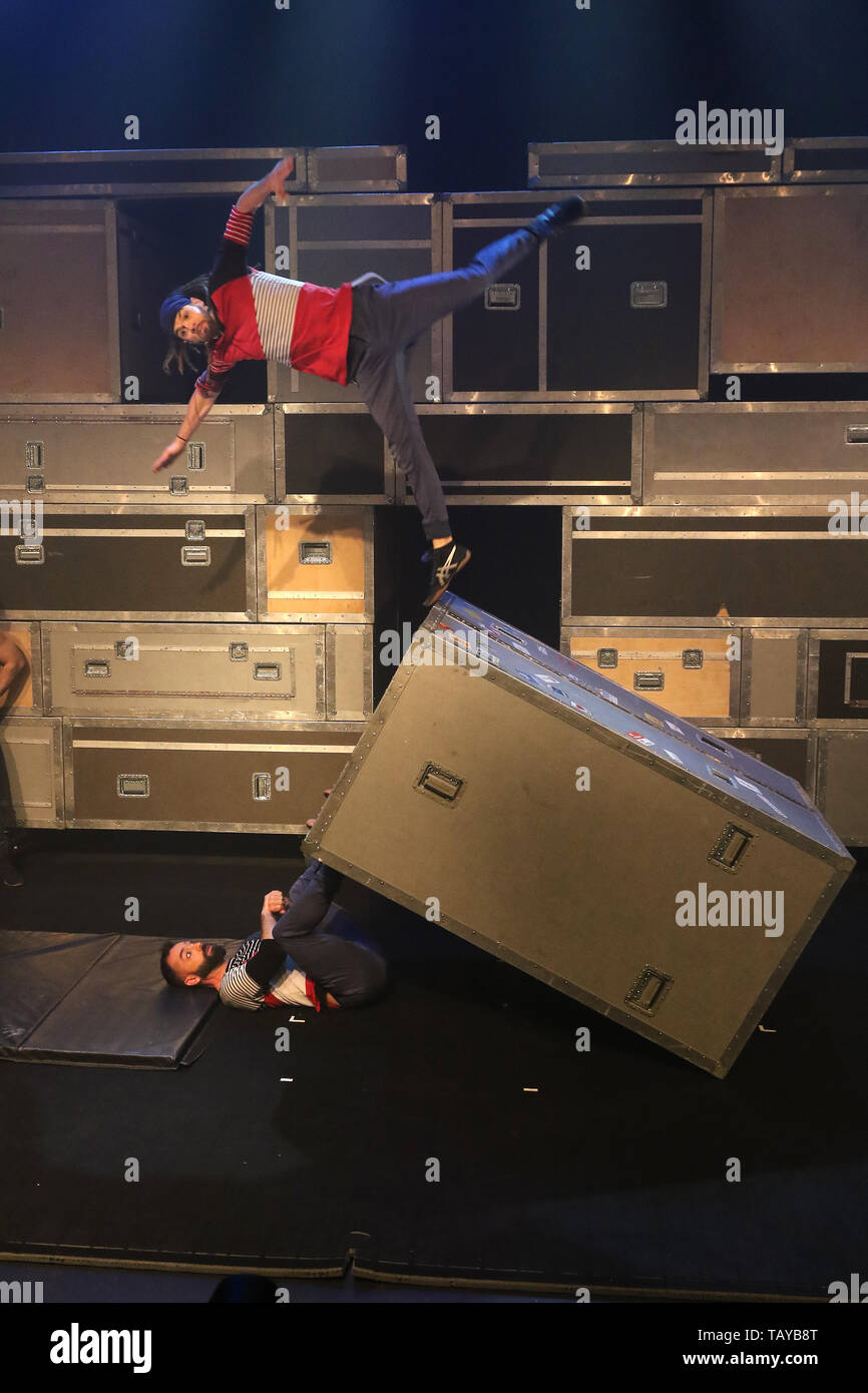 Transit, the gravity-defying show from the Quebequois circus performers ...