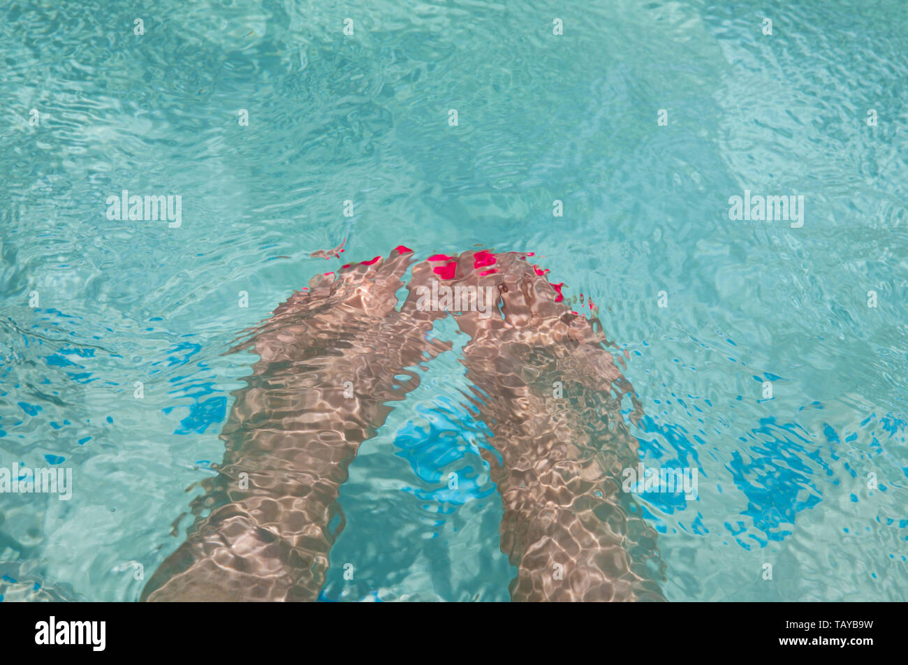 Ladies feet hi-res stock photography and images - Alamy