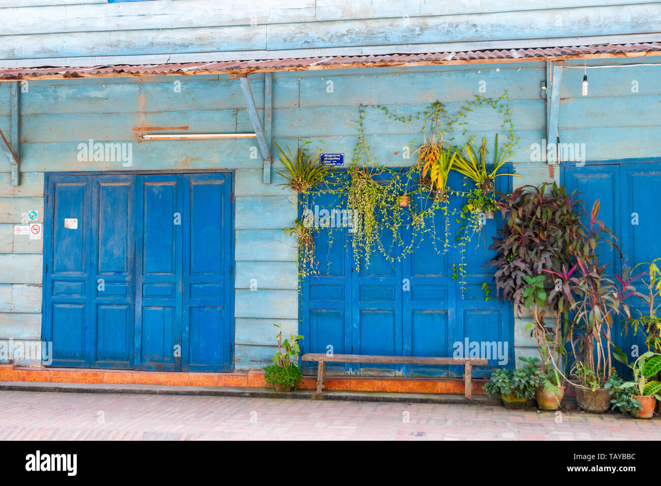 Nice french style houses hi-res stock photography and images - Alamy