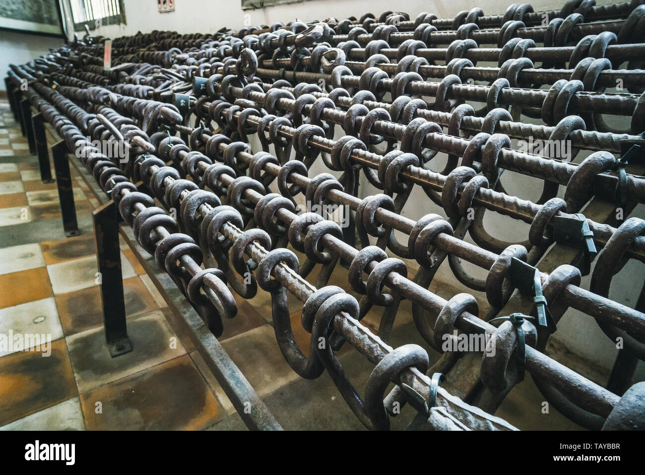 Tuol sleng genocide museum s 21 prison hi-res stock photography and ...