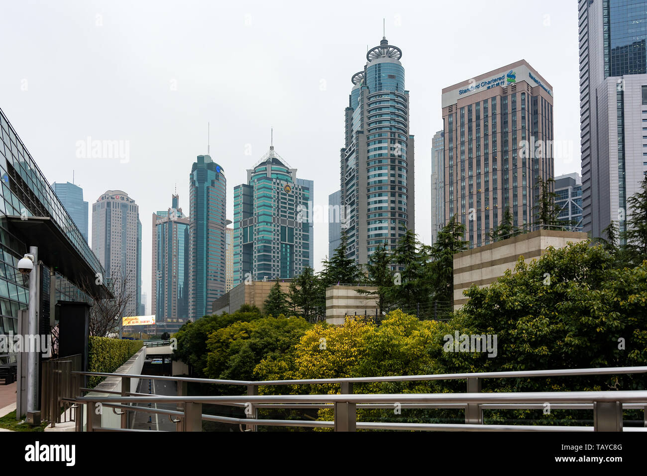Living Scene on the Streets of Shanghai with Houses Stock Photo - Alamy
