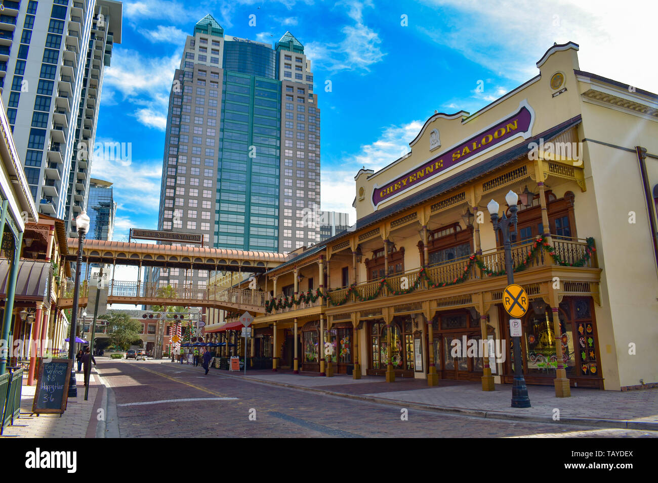 Orlando church street district hi-res stock photography and images - Alamy