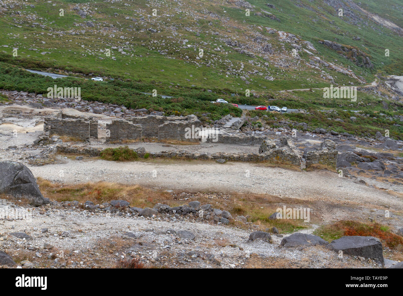 The Glendasan Valley Lead Mines, Co. Wicklow, Eire Stock Photo - Alamy