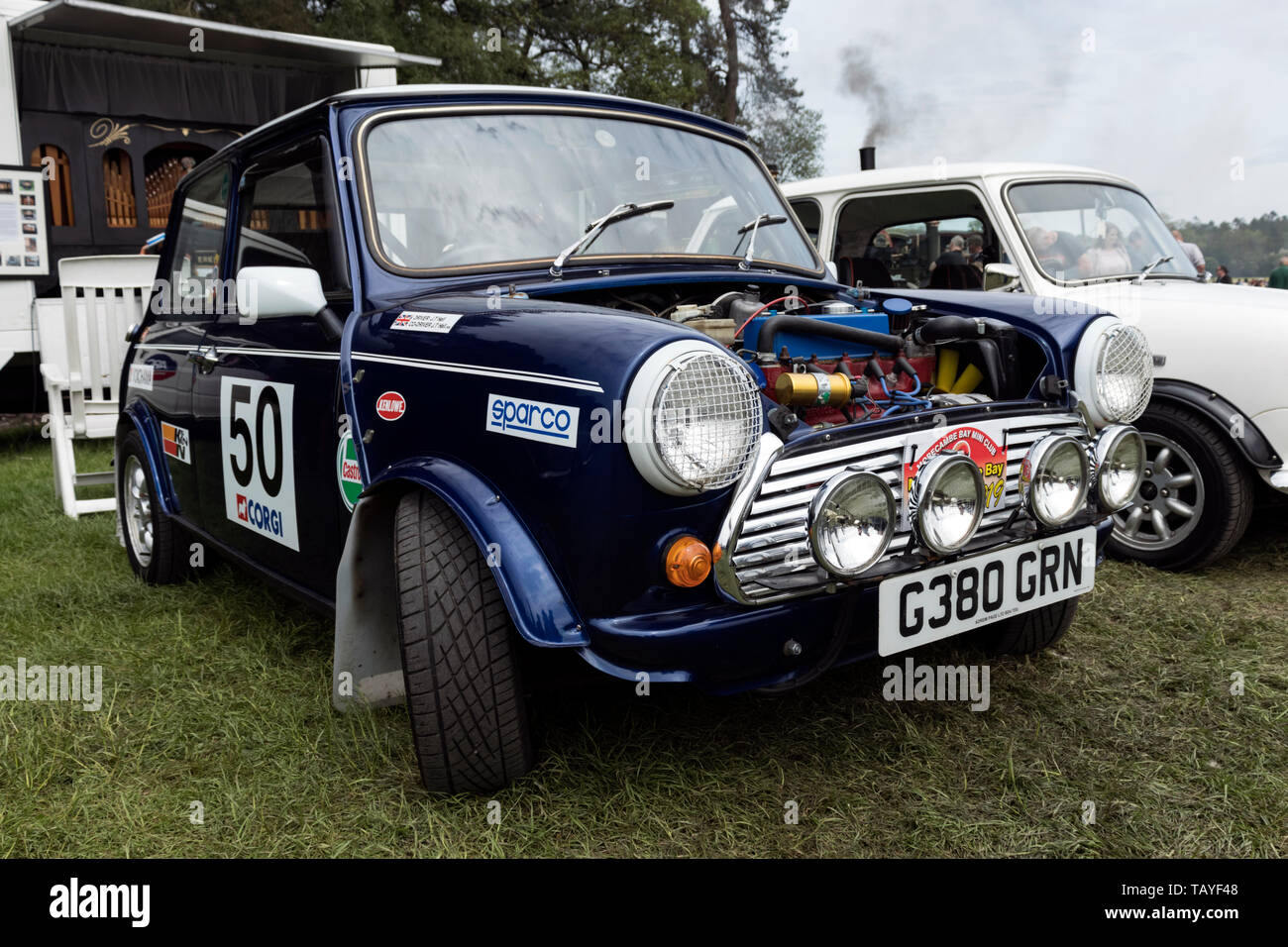 Mini Rally Car Stock Photo - Alamy