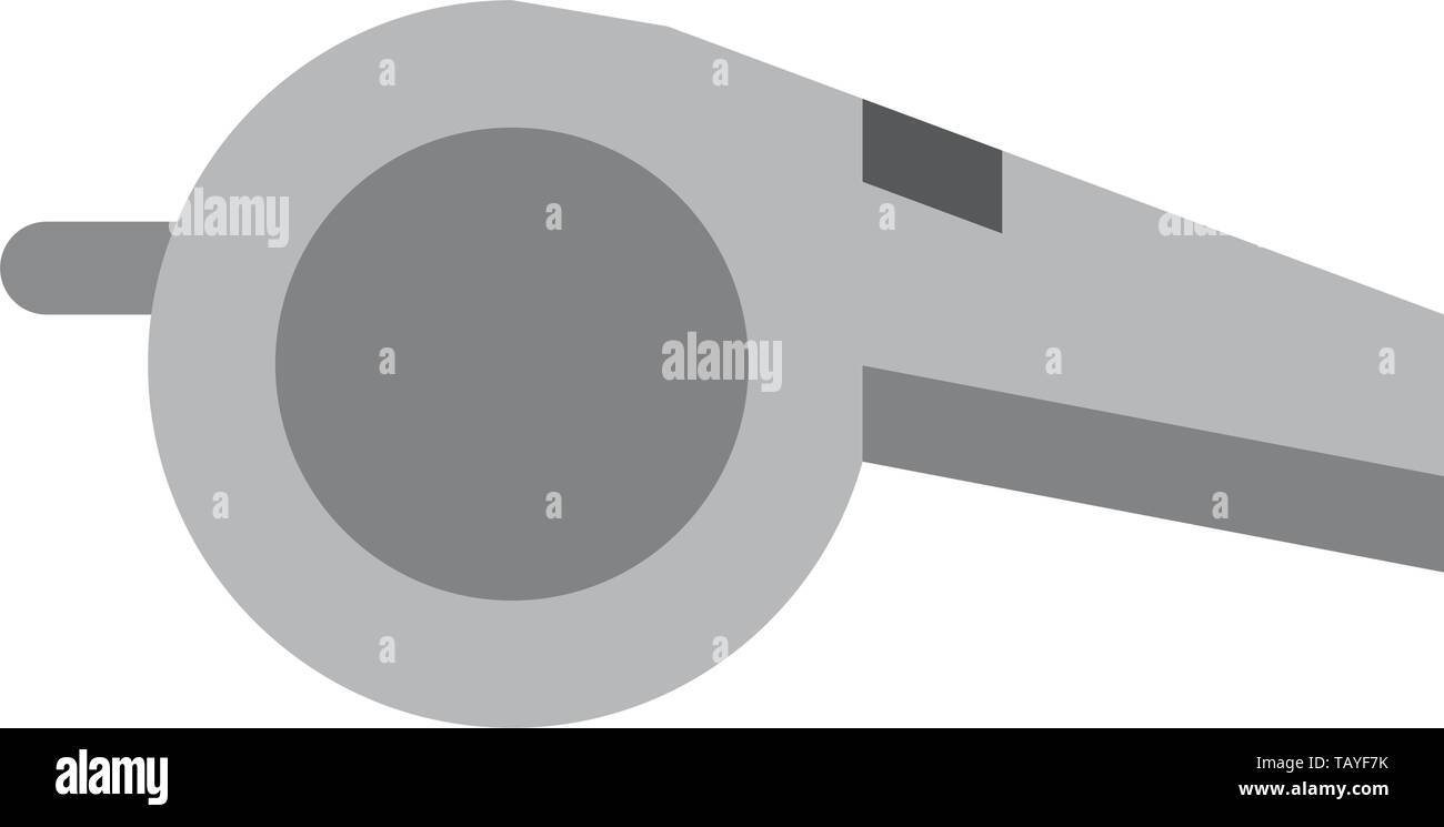 Sport referee whistle isolated cartoon Stock Vector Image & Art - Alamy