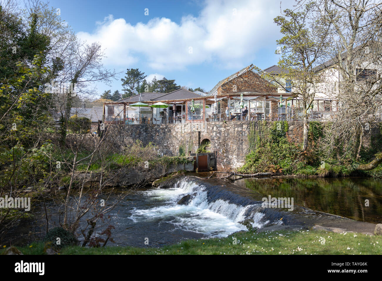 Rochelle's Restaurant & Cafe along the river Ivy in Ivybridge, Devon ...