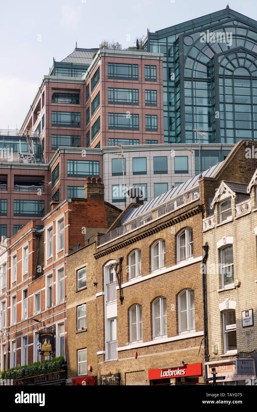 Middlesex Street in Spitalfields, London, United Kingdom Stock Photo ...