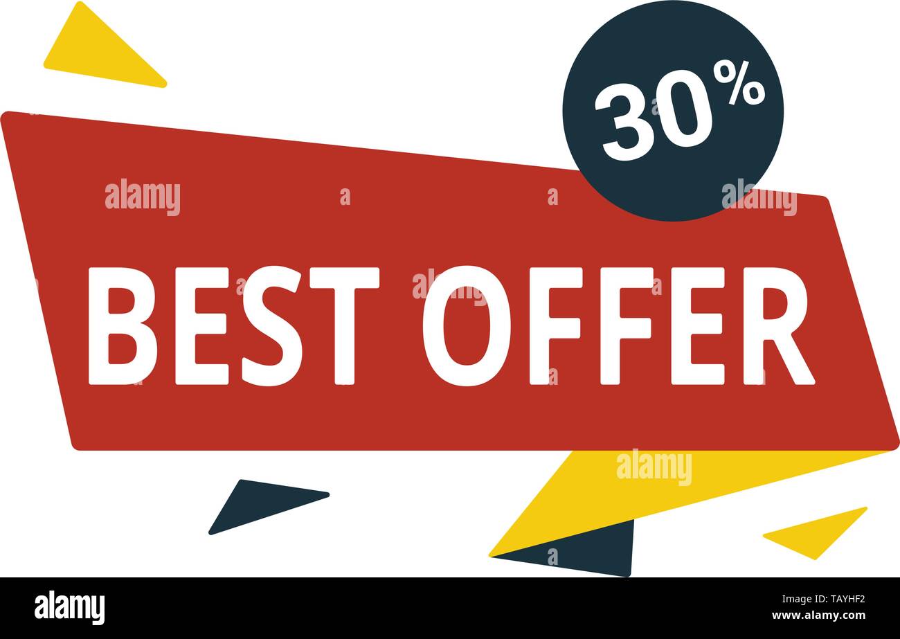 Offer icon. Creative element design from shopping sticker icons ...