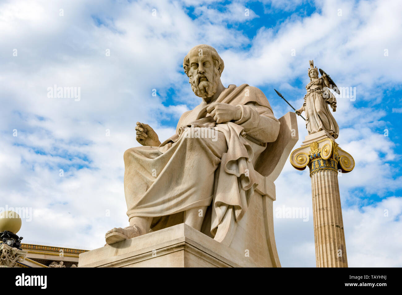 Platon statue hi-res stock photography and images - Alamy