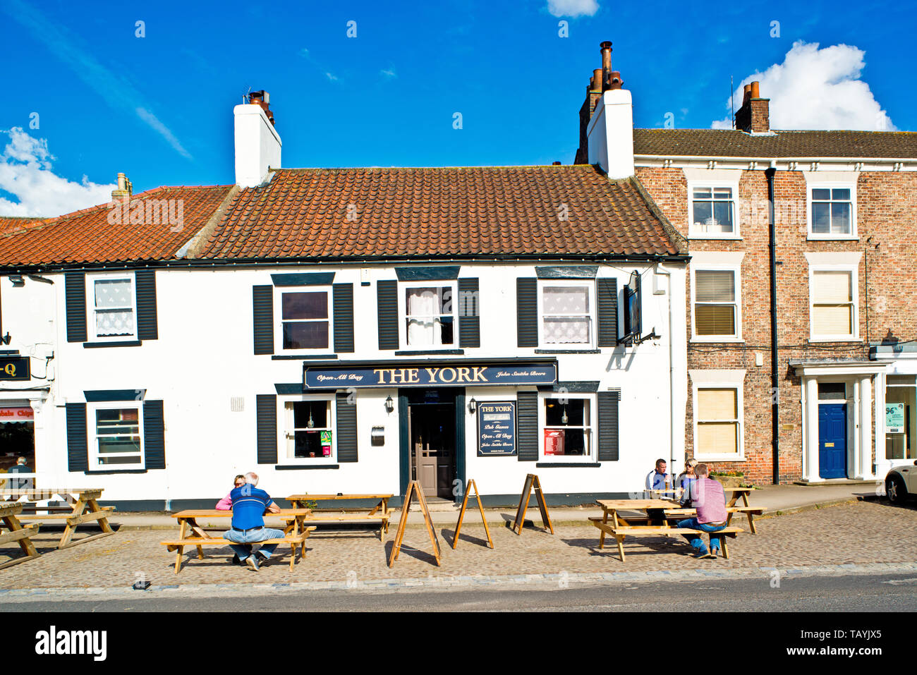 The York Inn, Easingwold, North Yorkshire, England Stock Photo - Alamy