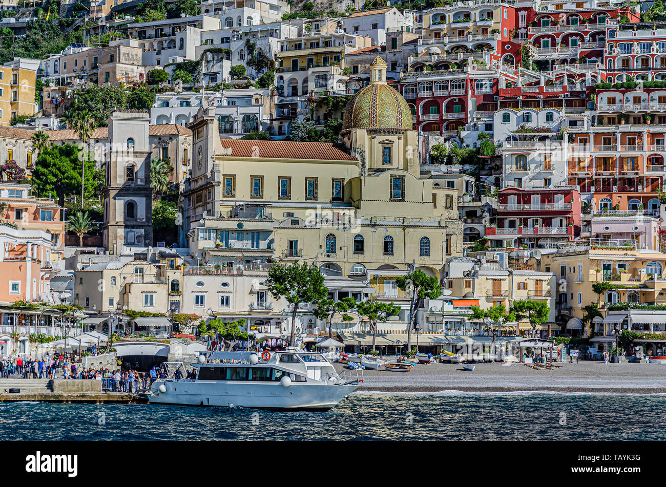 Positano amalfi ferry hi-res stock photography and images - Alamy