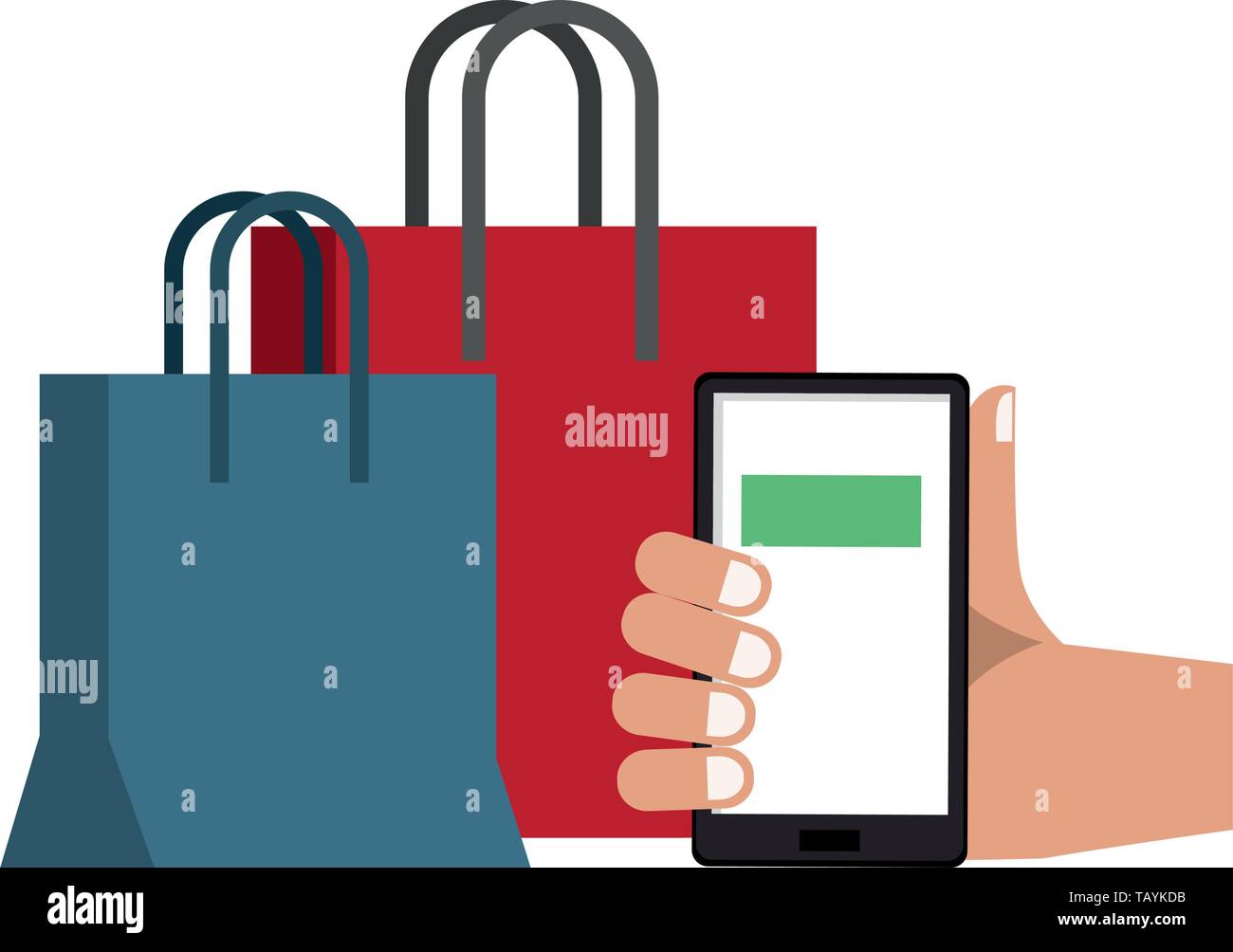 Online shopping and sales symbols Stock Vector Image & Art - Alamy