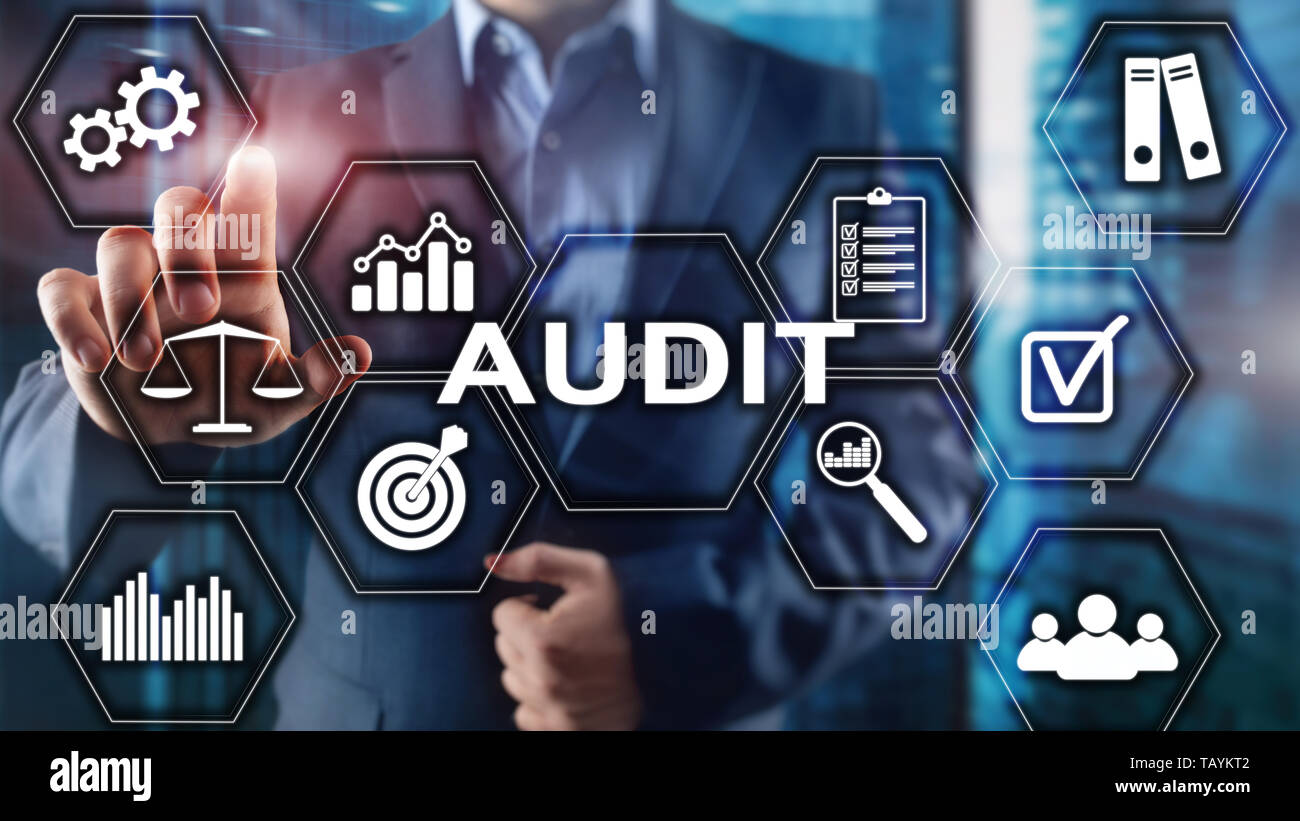 Audit business and finance concept. nalysis Annual Financial Statements ...