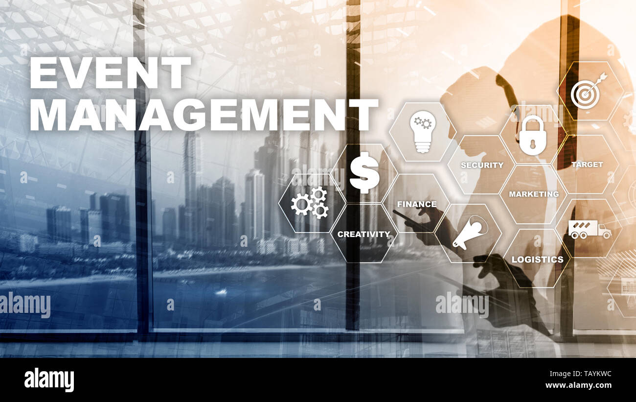 Event management Concept. Event management flowchart. Event management ...