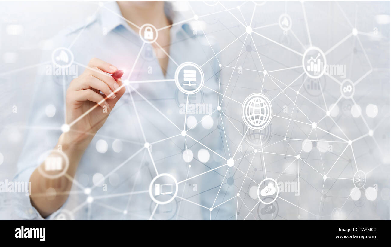 ICT - information and telecommunication technology and IOT - internet ...