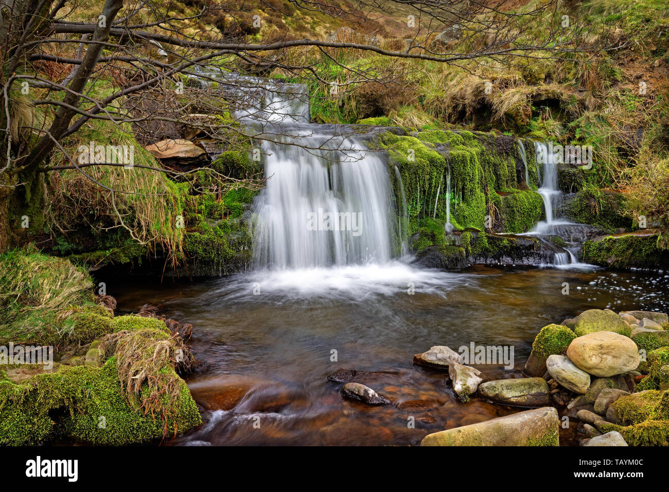 Blackden brook falls hi-res stock photography and images - Alamy