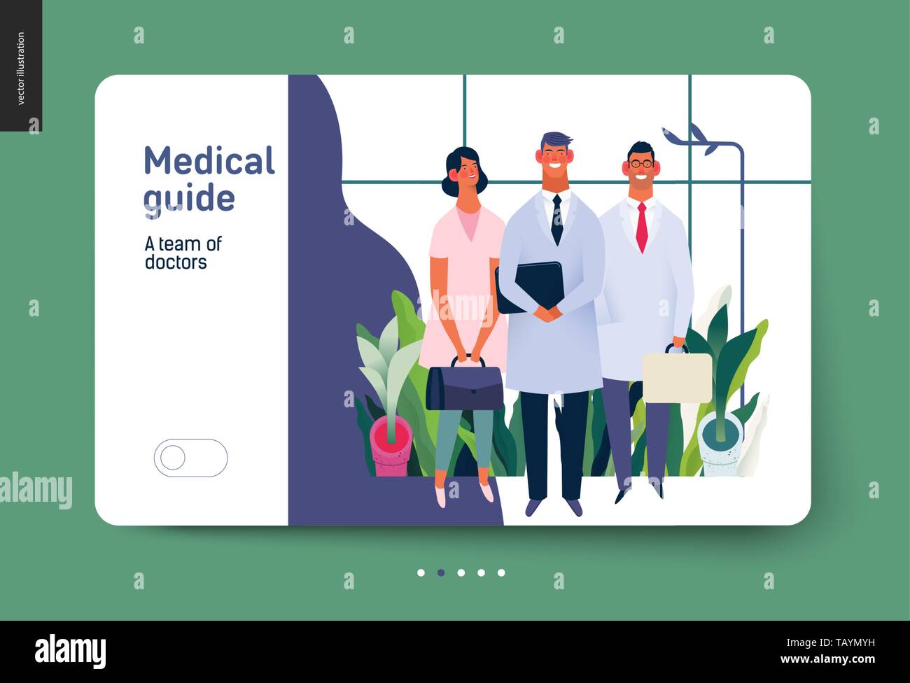 Med team Stock Vector Images - Alamy