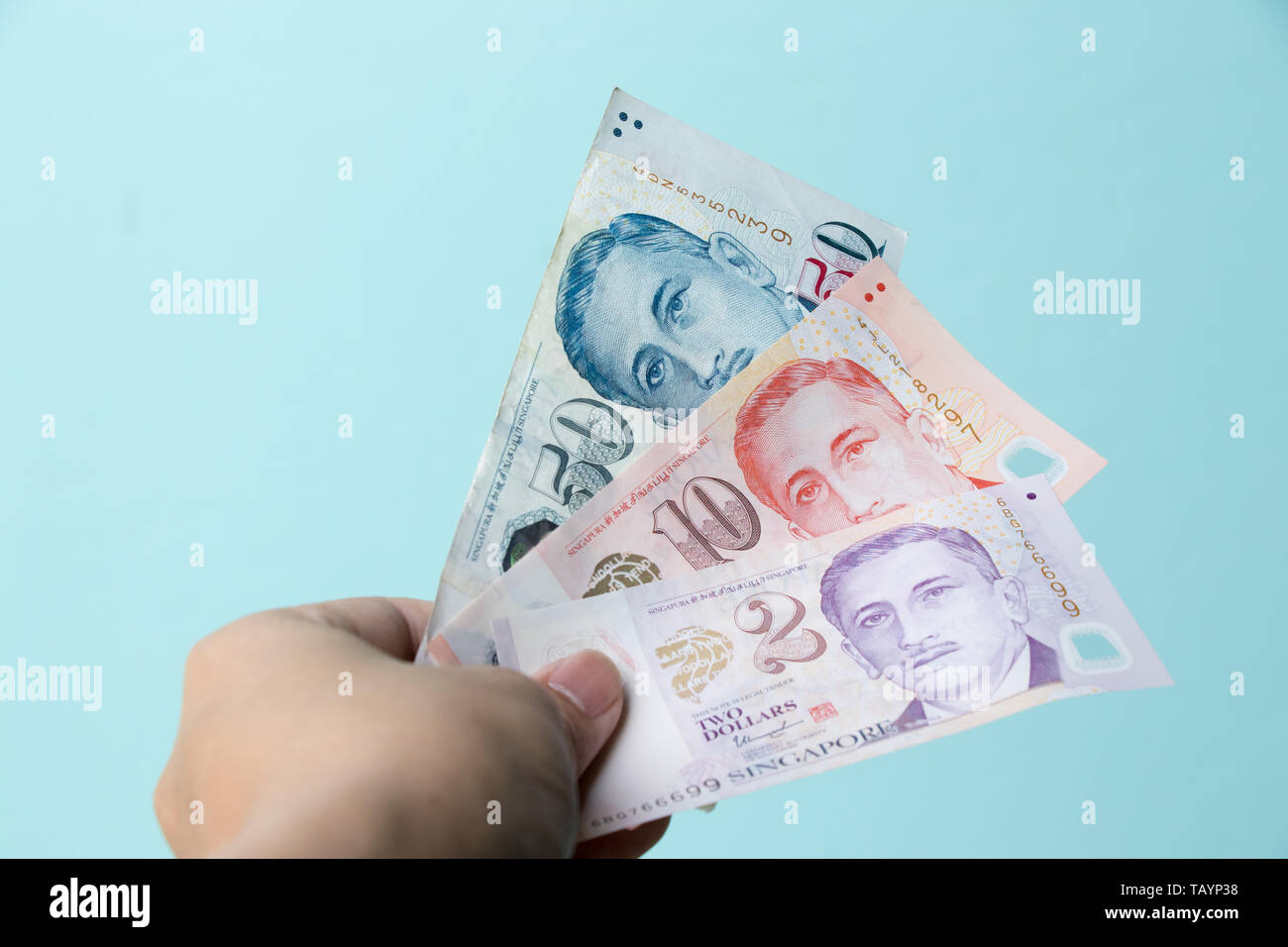 50 singapore dollar note hi-res stock photography and images - Alamy