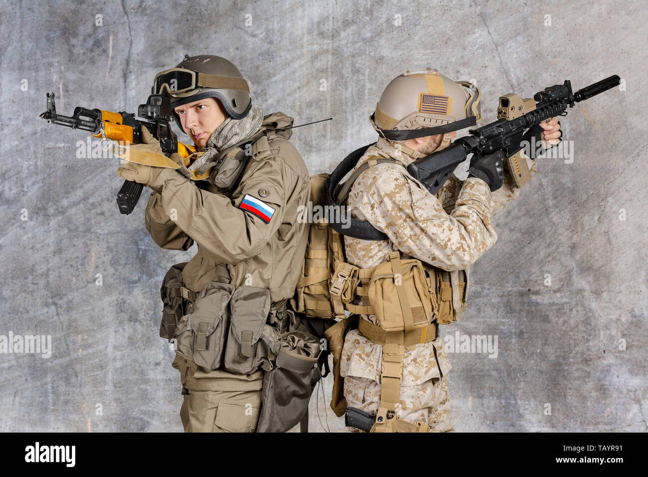 Two special force soldiers Stock Photo - Alamy