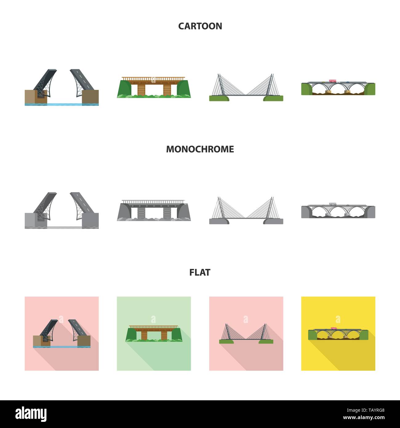 Vector design of connection and design sign. Collection of connection ...