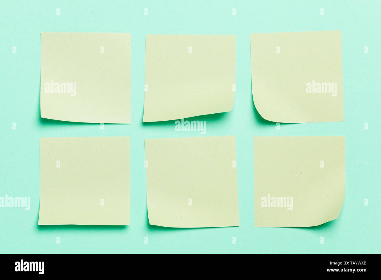 Label. Paper stickers for the notes Stock Photo - Alamy