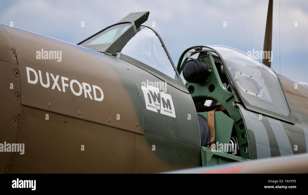 Imperial War Museum Supermarine Spitfire N3200 Stock Photo - Alamy