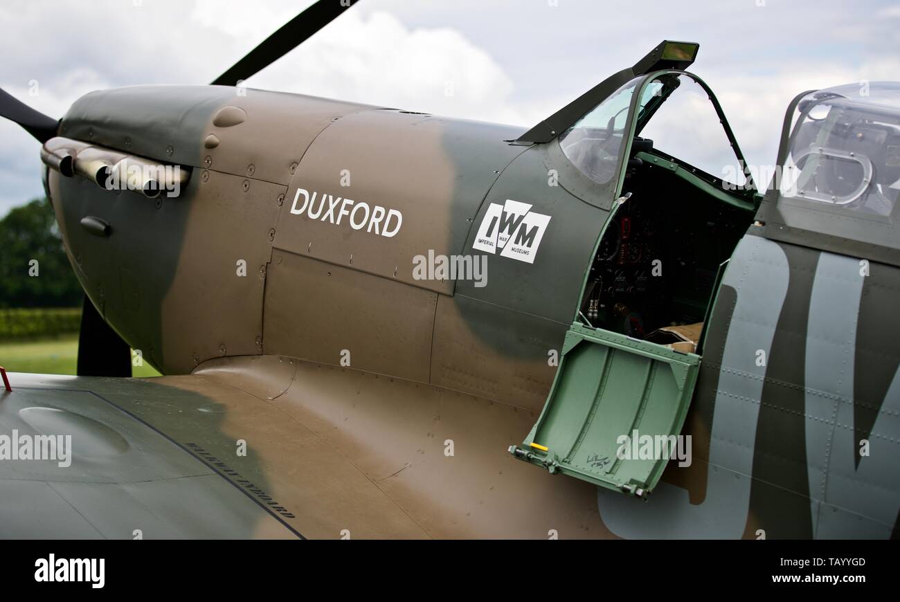 Imperial War Museum Supermarine Spitfire N3200 Stock Photo - Alamy