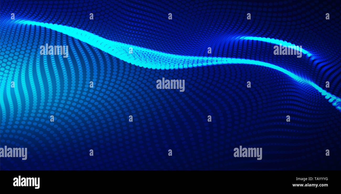 Abstract technology background with light effect Stock Photo - Alamy