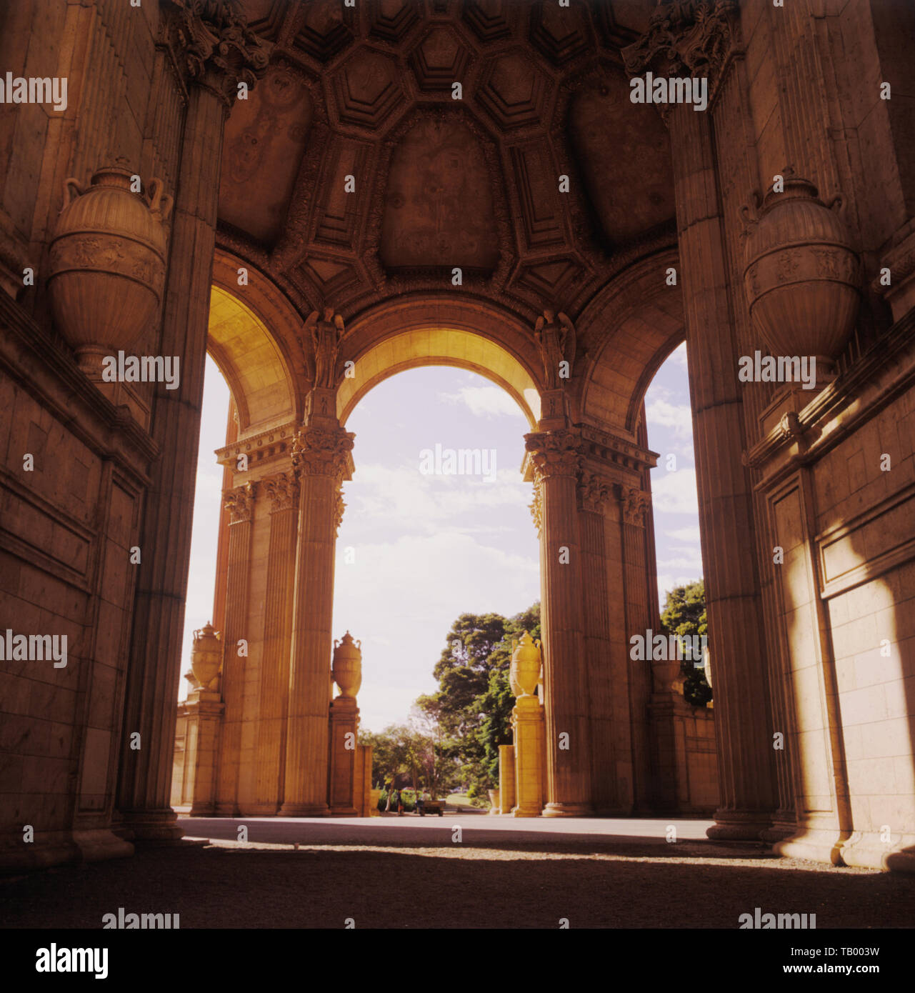 The interiors of a monument Stock Photo - Alamy