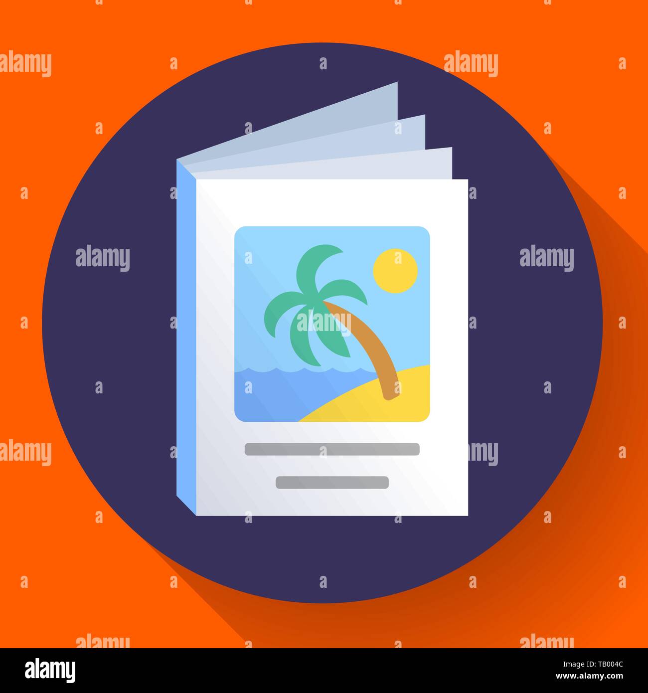 Brochures icon template, advertisement flyer, paper book icon Stock ...